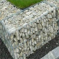 China Pre Filled Galvanized Gabion Basket Heavy Hexagonal Wire Mesh 80x100x50cm for River Embankment for sale