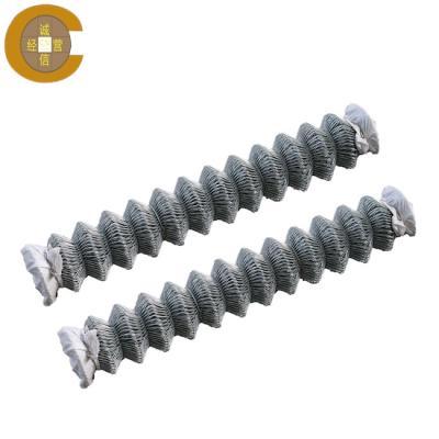 China Rustproof Plastic Coated Iron Chain Link Fence Mesh 50mm x 50mm Customizable for sale
