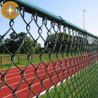 China Galvanized Iron Chain Link Mesh Fence for Safety Protection for sale
