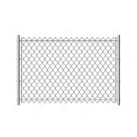 China Green Galvanized Chain Link Mesh 3.0mm Wire 50x50mm Aperture Gabion for sale
