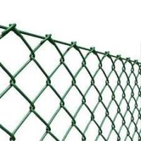 China Woven Chain Link Fencing System for Tennis Court 50x50mm Mesh Galfan Coated for sale