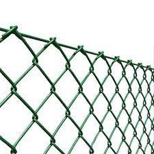 China Woven Chain Link Fencing System for Tennis Court 50x50mm Mesh Galfan Coated for sale