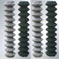 China Galfan Galvanized Alloy Wire Chain Link Fence 3.0mm 4.0mm 5.0mm Woven for sale
