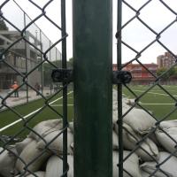 China Galfan Galvanized Alloy Wire Chain Link Fence 3.0mm 4.0mm 5.0mm Woven for sale
