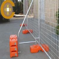 China Galvanized Temporary Construction Fence Panel 1.2m x 2m for Pedestrian Separation for sale
