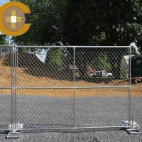 China 6*12ft Professional Sturdy Galvanized Temporary Fence For Security for sale