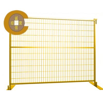China Welded Mesh Panel Barrier Portable Steel Crowd Control Fence 1.2m Height Stadium Safety for sale