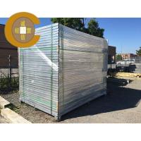 China Welded Mesh Panel Barrier Portable Steel Crowd Control Fence 1.2m Height Stadium Safety for sale