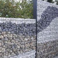 China Tensile Welded Gabion Box Alloy Steel Wire Double Layer PVC Coating 2m x 1m x 1m for sale