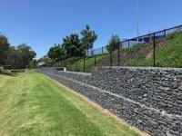 China Tensile Welded Gabion Box Alloy Steel Wire Double Layer PVC Coating 2m x 1m x 1m for sale