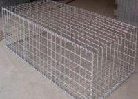 China Tensile Welded Gabion Box Alloy Steel Wire Double Layer PVC Coating 2m x 1m x 1m for sale