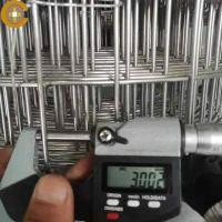 China 304 Stainless Steel Welded Wire Mesh 2mm Wire Diameter for Commercial Filtration Wear Resistance for sale