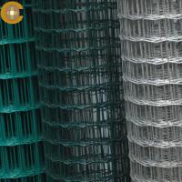 China 2x2 3/8 Inch Plastic Coated Welded Wire Mesh Fence Roll Erosion Resistant for sale