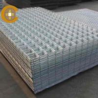 China Galvanized Welded Wire Mesh Fence Panel 1.8m x 2.4m Security Fencing for Industrial Use for sale