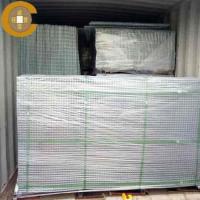 China Galvanized Welded Wire Mesh Fence Panel 1.8m x 2.4m Security Fencing for Industrial Use for sale
