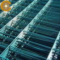 China 3mm Square Hot Dip Galvanized PVC Coated Welded Gabion Mesh Panel for sale