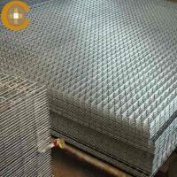 China 3mm Square Hot Dip Galvanized PVC Coated Welded Gabion Mesh Panel for sale
