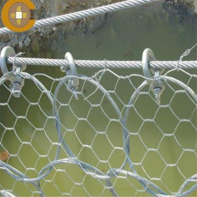 China Flexible SNS Soft Rockfall Protection Ring Wire Mesh For Slope Protection for sale