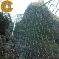 China Flexible SNS Soft Rockfall Protection Ring Wire Mesh For Slope Protection for sale
