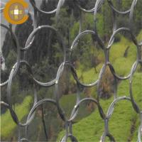 China Flexible SNS Soft Rockfall Protection Ring Wire Mesh For Slope Protection for sale