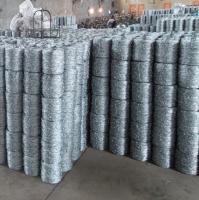 China Galvanized Single Razor Barbed Iron Wire Coil 2.5mm x 50m Security Fencing for sale
