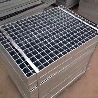 China Low Carbon Iron Square Hole Steel Grating for sale