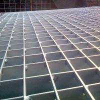 China Low Carbon Iron Square Hole Steel Grating for sale