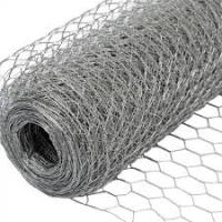 China Galvanized Hexagonal Poultry Wire Netting 1 inch Mesh 50 ft Roll Chicken Coop Fencing for sale