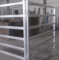 China Galvanized Metal Cattle Fence Panels 16 ft for Livestock Yards for sale