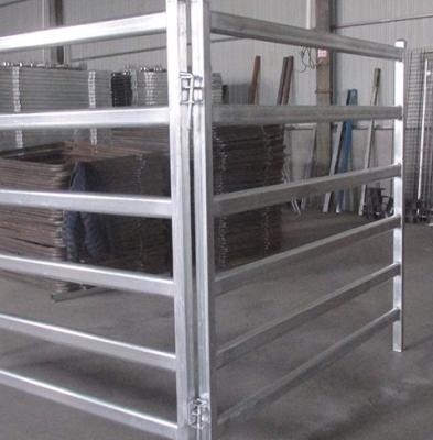 China Galvanized Metal Cattle Fence Panels 16 ft for Livestock Yards for sale