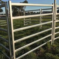 China Welded Galvanized Wire Mesh Fence for Livestock Cattle Sheep Pig 300x48 Inch Rolls for sale