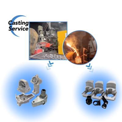 China Precision Aluminum Die Casting Parts Custom Aluminum Casting Parts Zinc Die Casting Manufacturers for sale