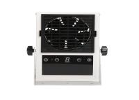 China Intelligent Black Desktop Aluminum ion fan 100－600mm for static eliminating with remote control AC 5.0KV for sale