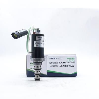 China KDRDE5K-20 40C07-109 Solenoid Valve for R215-7 R225-7 SK200-6E Excavator 24V for sale