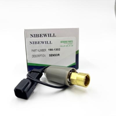 China 198-1302 Oil Pressure Sensor Switch for E320 E325 E330 Excavator 24V for sale