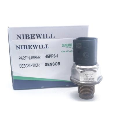 China 45PP9-1 Common Rail Fuel Pressure Sensor for DX225 PC200 Excavator 12V for sale