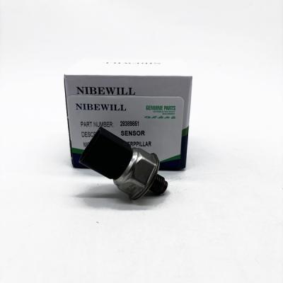 China 283-89851 Fuel Rail Pressure Sensor for JCB Doosan Excavator Truck Parts 12V for sale