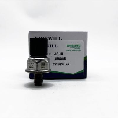 China Fuel Rail Pressure Sensor 287-1866 5PP4-9 for C7 C9 C13 C15 Excavator Parts for sale