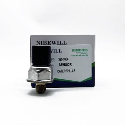 China Fuel Pressure Sensor 320-3064 5PP4-18 for C7 C9 C13 C15 Excavator Engine Parts for sale