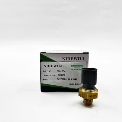 China 320-3061 Pressure Sensor Excavator Parts Fit C27 C4.4 C7.1 12V 24V for sale