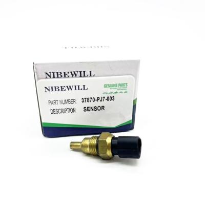 China Coolant Temperature Sensor 37870-PJ7-003 for Excavator Bulldozer Construction Machinery 12V for sale