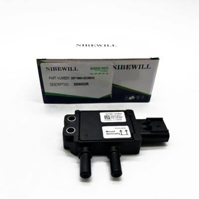 China Exhaust Gas Differential Pressure Sensor 2871960 0229822 OEM New for Freightliner Cascadia 15.0L for sale