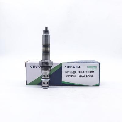 China 900-076 Valve Spool 900076 Solenoid Spool 16mm Excavator Parts for Construction Machinery for sale