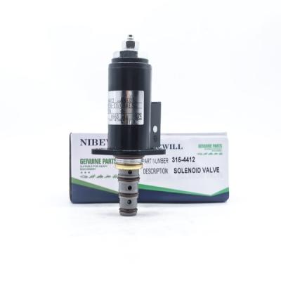 China Solenoid Valve 315-4412 116-3526 for E320B E320C Excavator 24V Hydraulic Part for sale