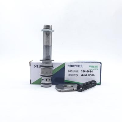 China 326-2664 3262664 Solenoid Valve Spool for E374FL 390FL Excavator 24V for sale