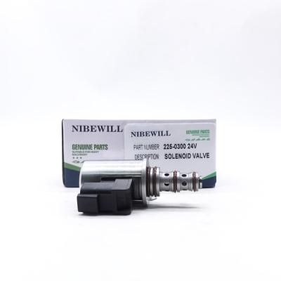 China 225-0300 2250300 Stop Solenoid Valve 24V 12V for Caterpillar Wheel Loader E924G 924GZ 928G for sale