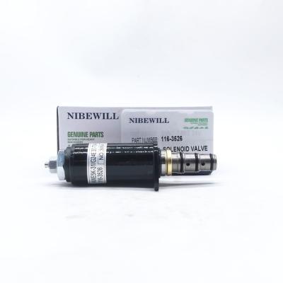 China Hydraulic Pump Solenoid Valve 116-3526 1163526 for CAT320B 320C Excavator for sale