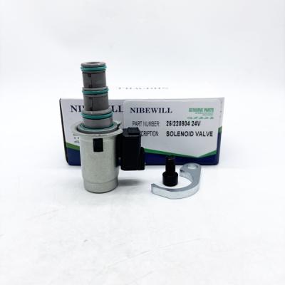 China 12V 24V Solenoid Valve 25-220804 459M2874 for JCB 3CX 4CX Loader Excavator for sale