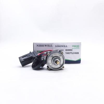 China OEM New Throttle Knob Excavator Spare Parts for CAT E320D2 320D2 for sale