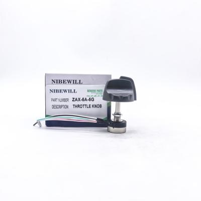 China Excavator Throttle Knob for ZAX-5A ZAX-5G Bulldozer Parts 12V for sale